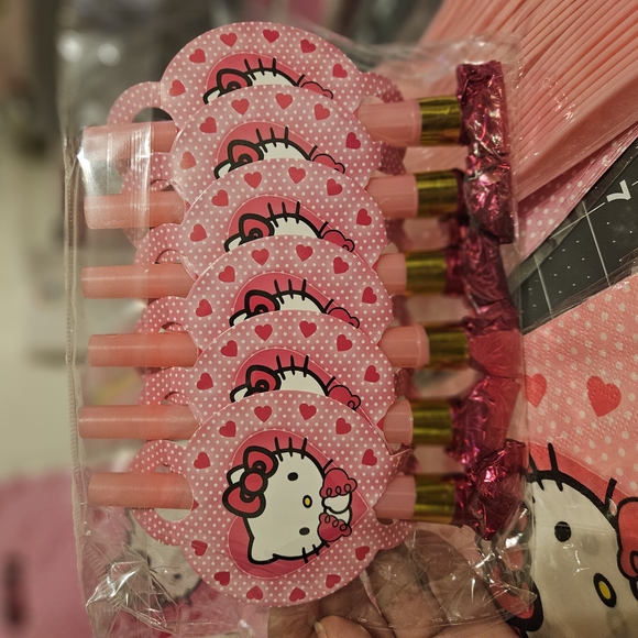Hello Kitty | Party Supplies | Hello Kitty Pink Party Supplies Set ...
